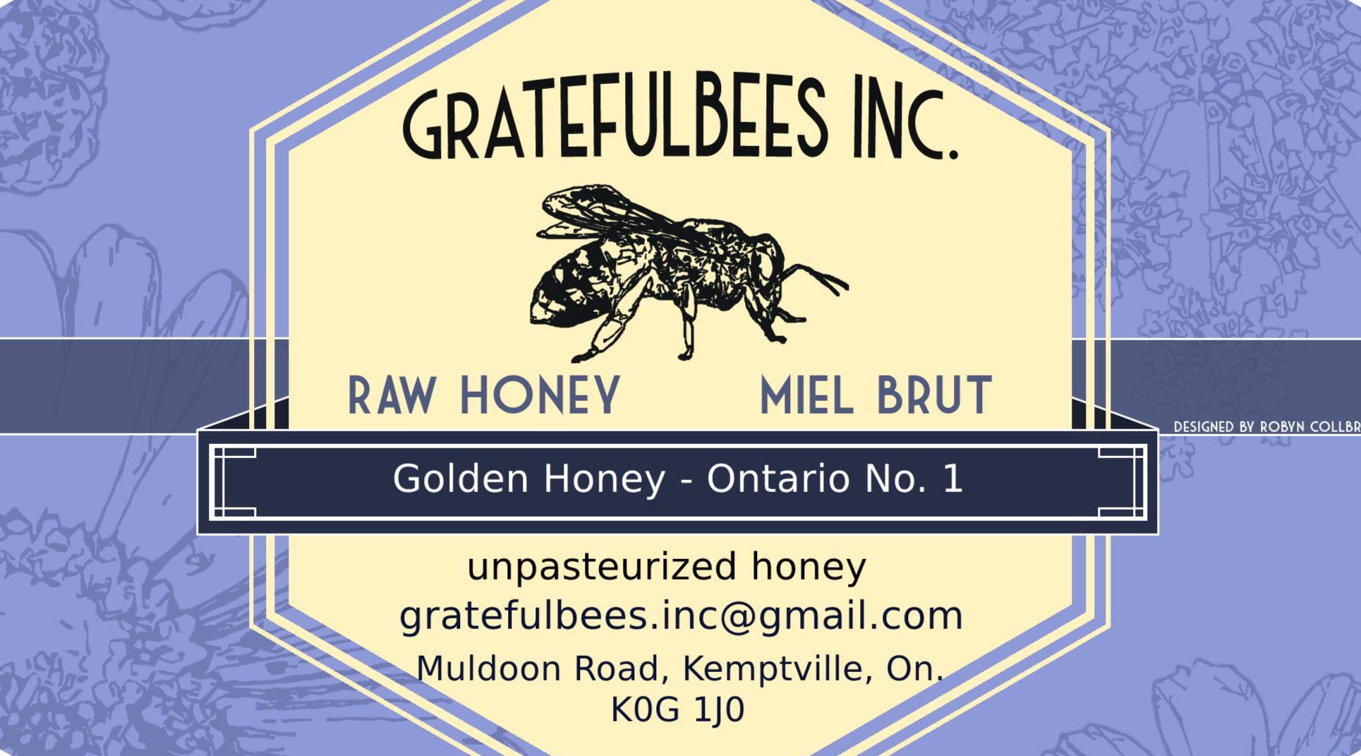 Our Products | Grateful Bees Inc.